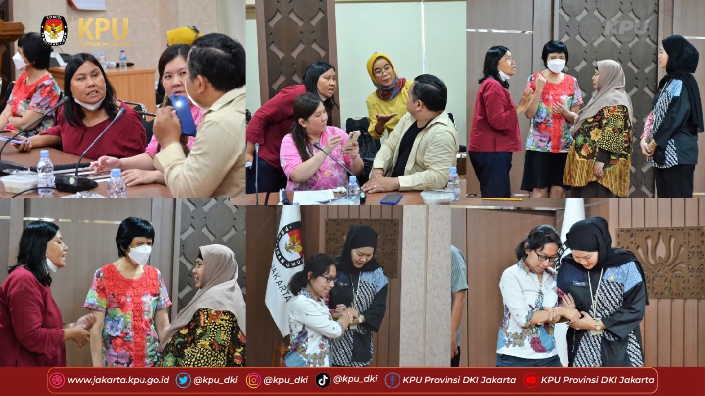 KPU JAKARTA - KPU DKI Menerima Audiensi PELITA INDONESIA