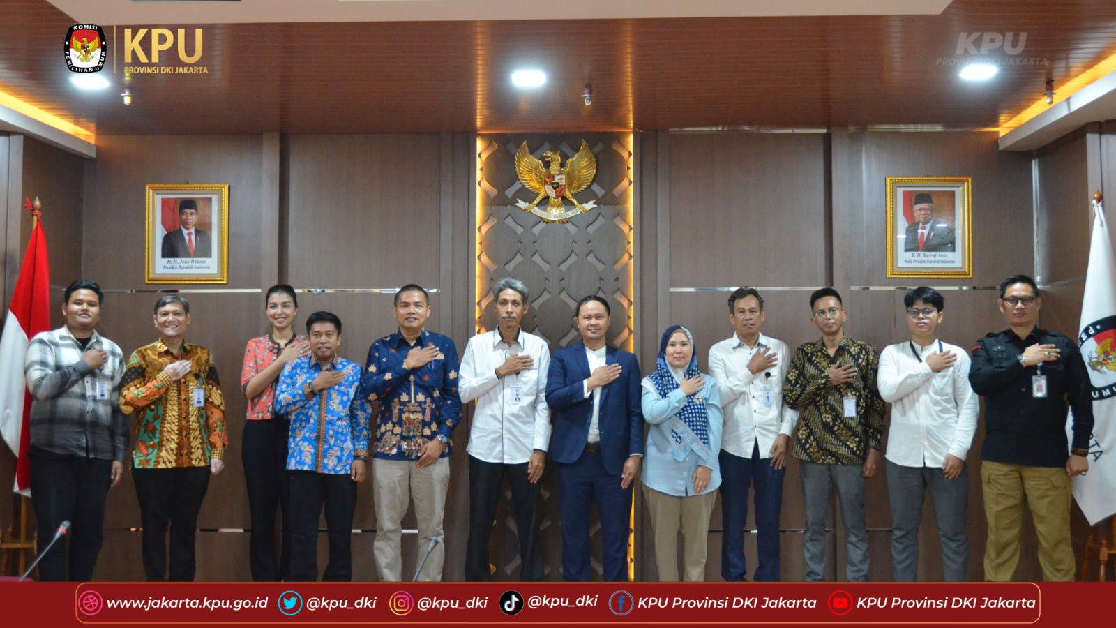 KPU JAKARTA - KPU DKI Menerima Audiensi Perhimpunan Pemilih Indonesia